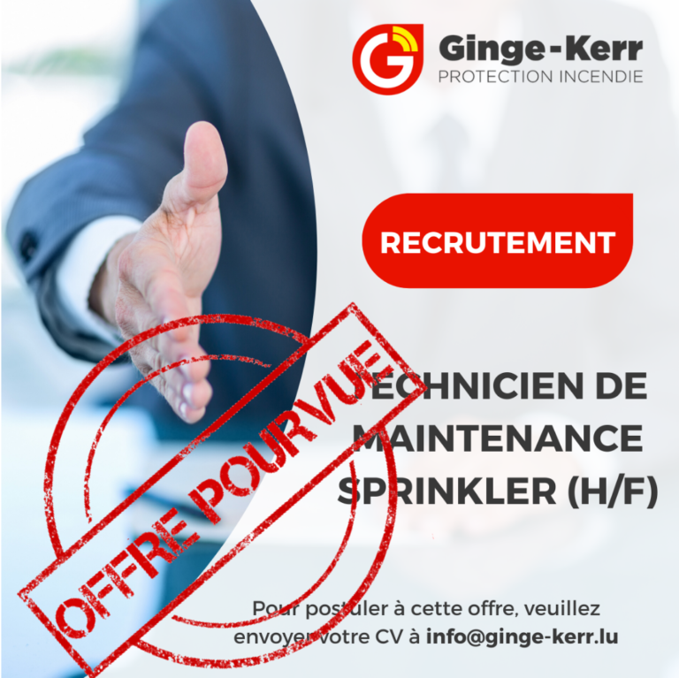 Ginge Kerr Luxembourg SA | Sécurité incendie au Luxembourg